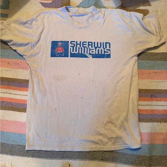 Jerzees | Shirts | Vintage Thrashed Sherwin Williams Shirt Mens Xl 9s ...